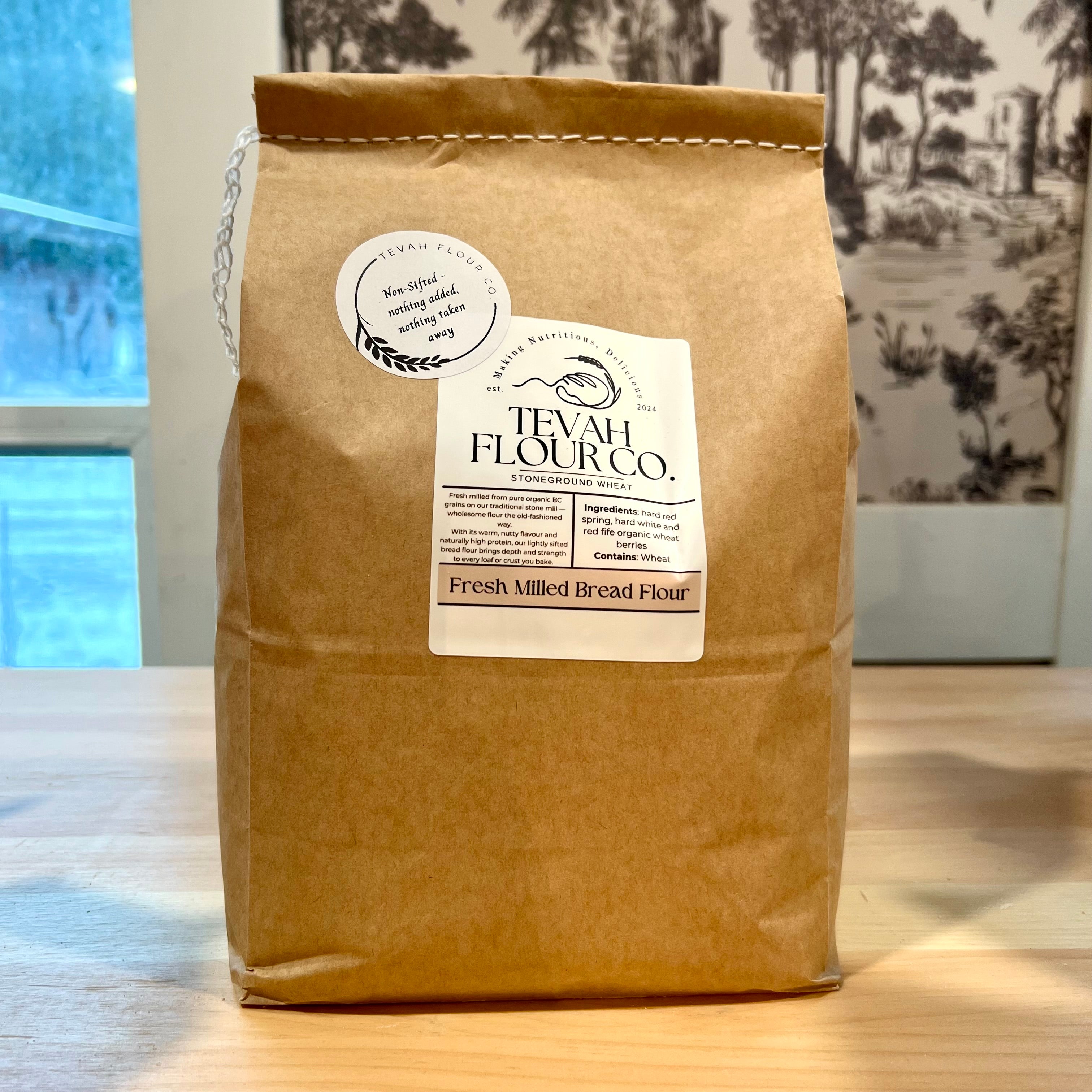 Fresh-Milled Bread Flour | Tevah Flour Co. – Tevah Acres